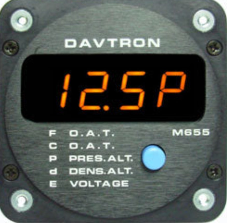 Davtron M655 Five Function Indicator | Pacific Coast Avionics