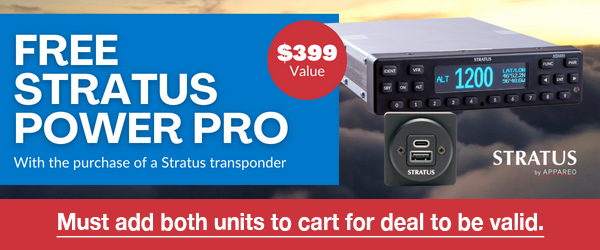 APPAREO Appareo Stratus ESG / Stratus 3i Combo | Pacific Coast Avionics