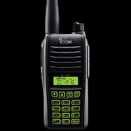 ICOM IC-A16 Series Comm Only Airband Handheld Transceiver | Pacific ...
