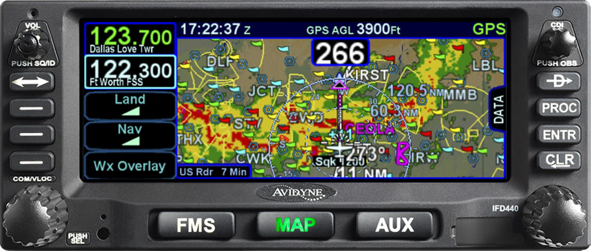 AVIDYNE IFD440 Touch Screen FMS/GPS/NAV/COM | Pacific Coast Avionics
